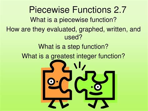 Ppt Piecewise Functions 27 Powerpoint Presentation Free Download