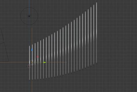 Array Modifier Linear Scale Blender Stack Exchange