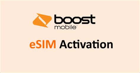 Boost Mobile ESIM Activation Step By Step Guide NetworkBuildz
