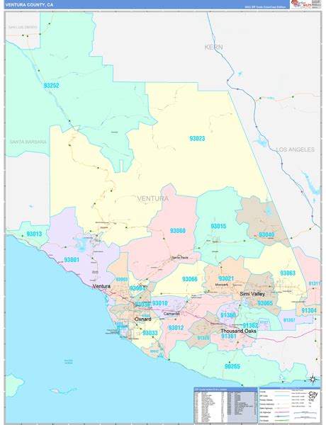 Mapa De Ventura California