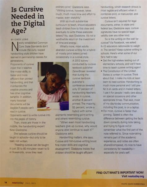 Is Cursive Dead Part Two