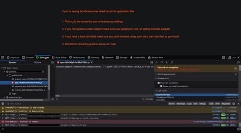 Grafana Has Failed To Load Its Application Files Error Configuration