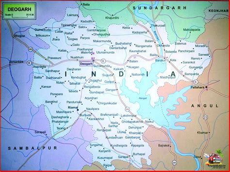 Tourist Map Trip2odisha