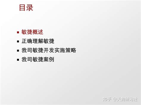 敏捷软件开发 知乎