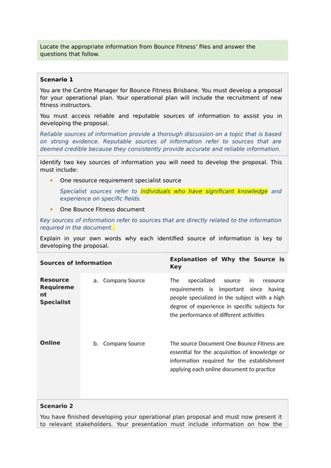 SOLUTION Bsbops502 Manage Business Operational Plans 9367 Studypool