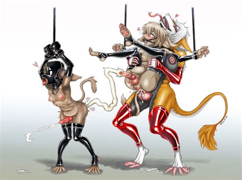 Rule 34 Anal Anal Sex Anthro Basitin Blush Bodily Fluids Bondage Bound Breasts Cum Cum In Ass