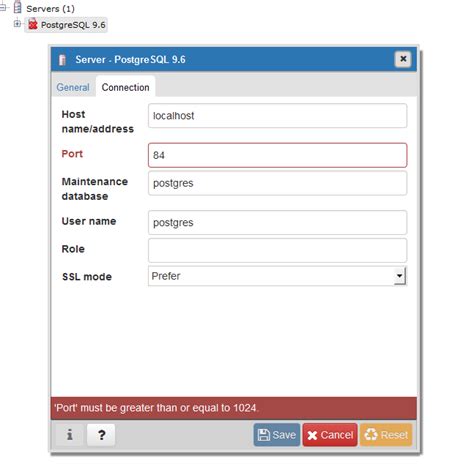 Postgresql How Connect To DB PosgreSQL In PgAdmin With Port Database Administrators