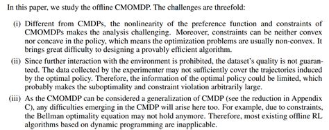 基于悲观双值迭代的离线约束多目标强化学习 Pessimistic Dual Value Iteration 深度强化学习实验室社区