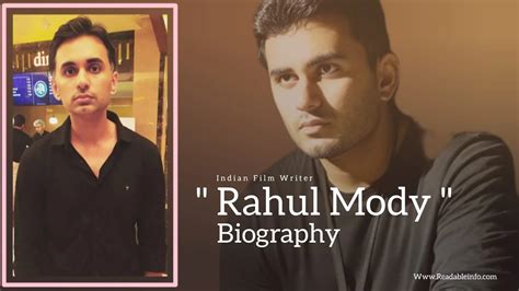 Rahul Mody Biography Indian Film Writer Readableinfo