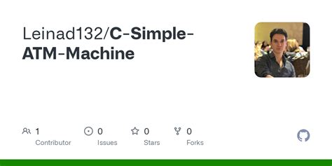Github Leinad132c Simple Atm Machine