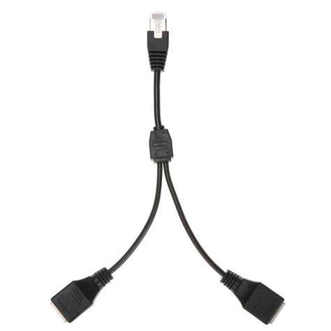 Cat 5 Network Cable Ethernet Splitter Rj45 1 Male Grandado