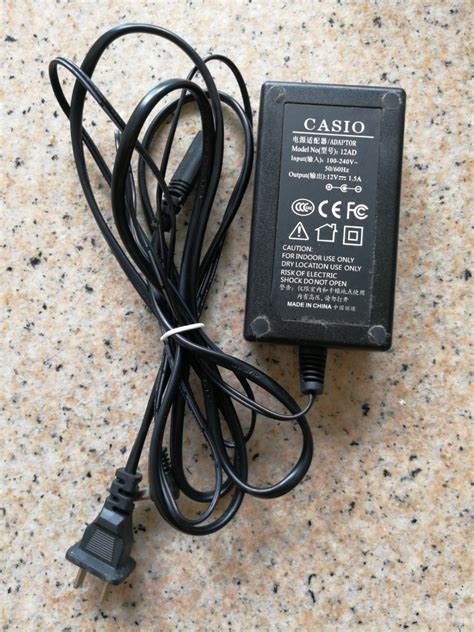 Brand New Casio Electric Keyboard Adaptor Audio Other Audio Equipment