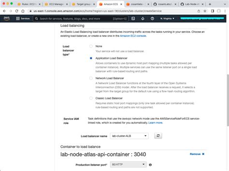 GitHub CssamLabs AWS Fargate Configuration