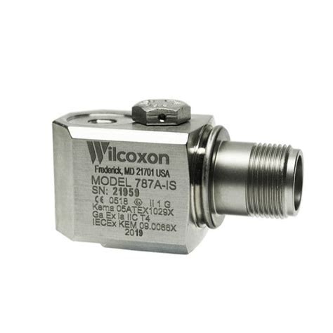 Hermetic Acceleration Sensor 787a Is Wilcoxon Sensing Technologies Iepe Industrial