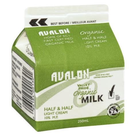 Avalon Organic Half And Half Choices Markets
