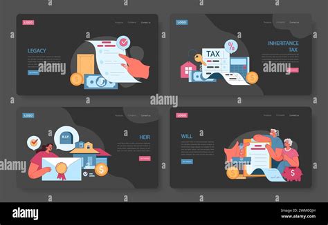 Inheritance Web Or Landing Set Estate Planning Tax Considerations