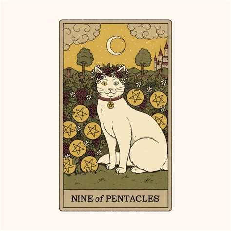 Nine Of Pentacles Zip Pouch Thiago Correas Artist Shop