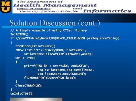 Ctseq A Gene Sequence Analysis Database Built For