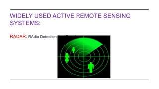 REMOTE SENSING PPT