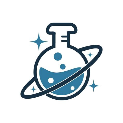 Planet Lab Logo Design Illustration Vector Planet Lab Logo 24247969