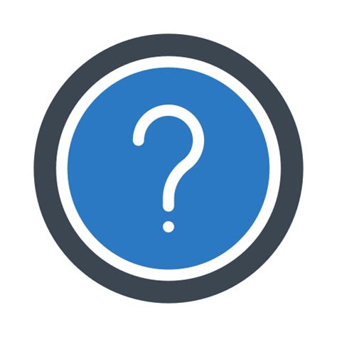 Question Mark Generic Blue Icon