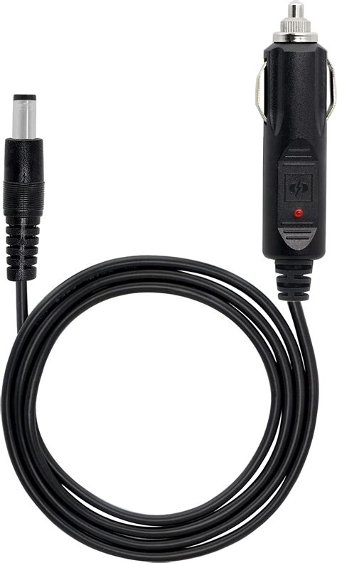 Amazon Com V V Dc Car Charger Auto Power Supply Cable Dc Mm X Mm Ft To Car