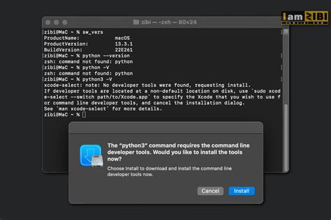 preparing python environment on macos ventura