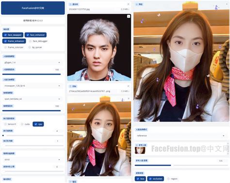 Facefusion人脸替换汉化离线版使用教程ai换脸 Ai鸟分享网