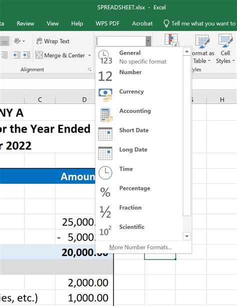 how to format your excel spreadsheets solving finance