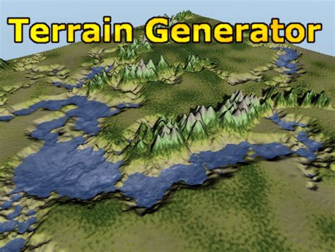 Procedural Terrain Generator Terrain Unity Asset Store