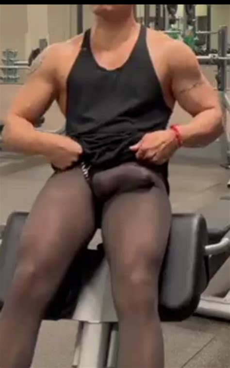 Huge Bulge At The Gym Houtex2019 Huge Bulge At The Gym Houtex2019