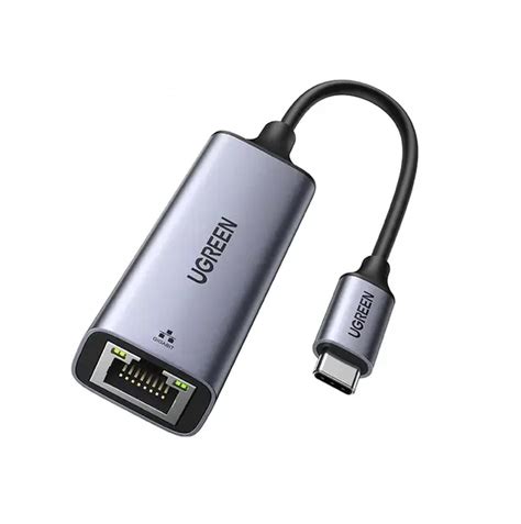 Внешняя сетевая карта / Сетевой адаптер Ugreen CM209 USB-C Gigabit ...