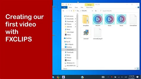 3 Creating Our First Video With Fxclips Youtube