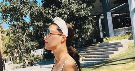 기은세 베트남서 시원한 수영복 몸매