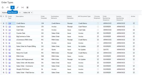 How Create A New Document Type In Acumatica Community