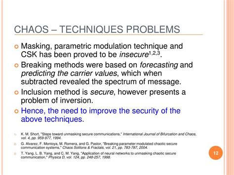 Ppt Novel Cascaded Chaotic Masking For Secure Communications Powerpoint Presentation Id 1448125