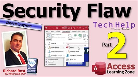 Identifying A Security Flaw With Linked Tables In A Microsoft Access