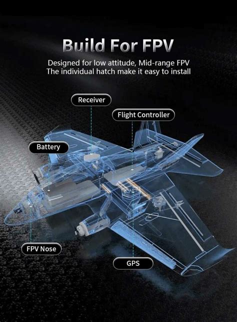 Atomrc Penguin Fpv Plane Kit Pnp Rth Kiwiquads