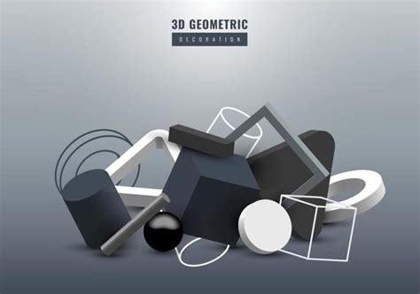 Abstract Geometric 3d Vector Art Icons And Graphics For Free Download