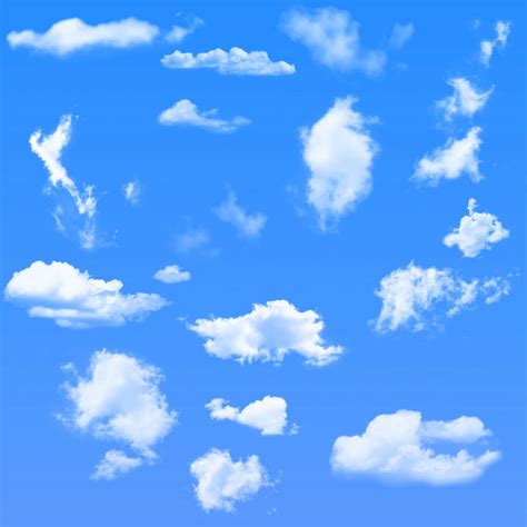 16 Cloud Brushes For Gimp By Darkdissolution On DeviantArt
