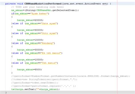 Cara Membuat Aplikasi Kasir Menggunakan Netbeans