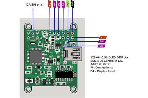 A New Atmega328p Board With Onboard Oled Display Electronics Lab
