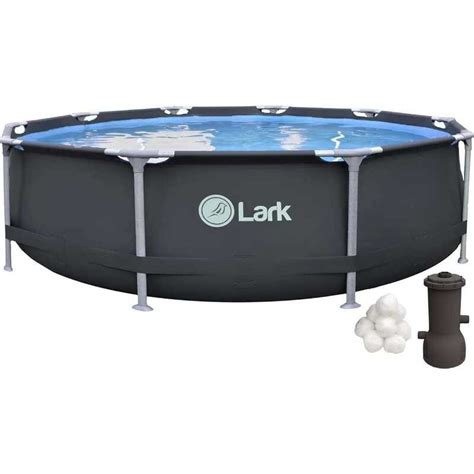 Ring Swimming Rustproof Ft X Inch Fiberglass Frame Backyard Above