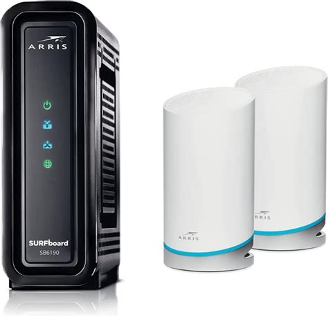 Amazon Com ARRIS SURFboard SB DOCSIS Modem Mbps Max Internet Speeds W AX
