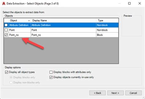how to add points to an autocad drawing number them and export to csv