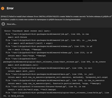 jellyfin error on install r jellyfin