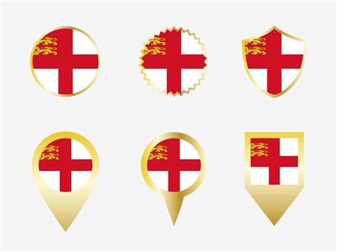 vector flag set of sark 22805359 vector art at vecteezy