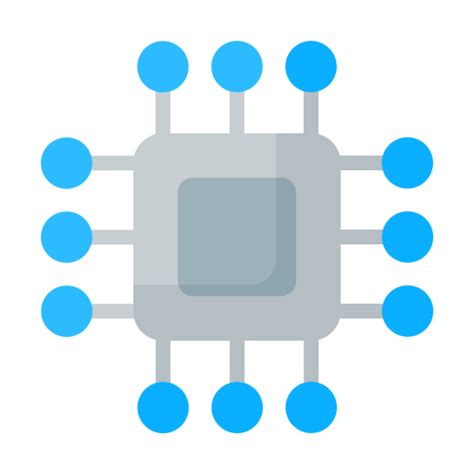 Processor Generic Color Fill Icon