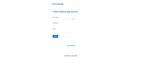 Create A Gotowebinar Sign Up Form With Formassembly And Pardot
