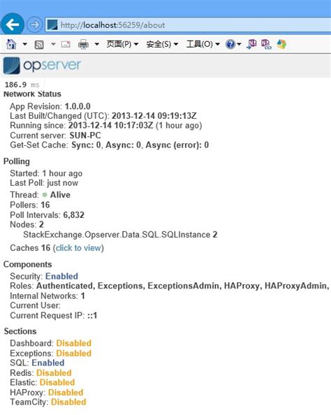 监控系统opserver的配置调试 Csdn博客